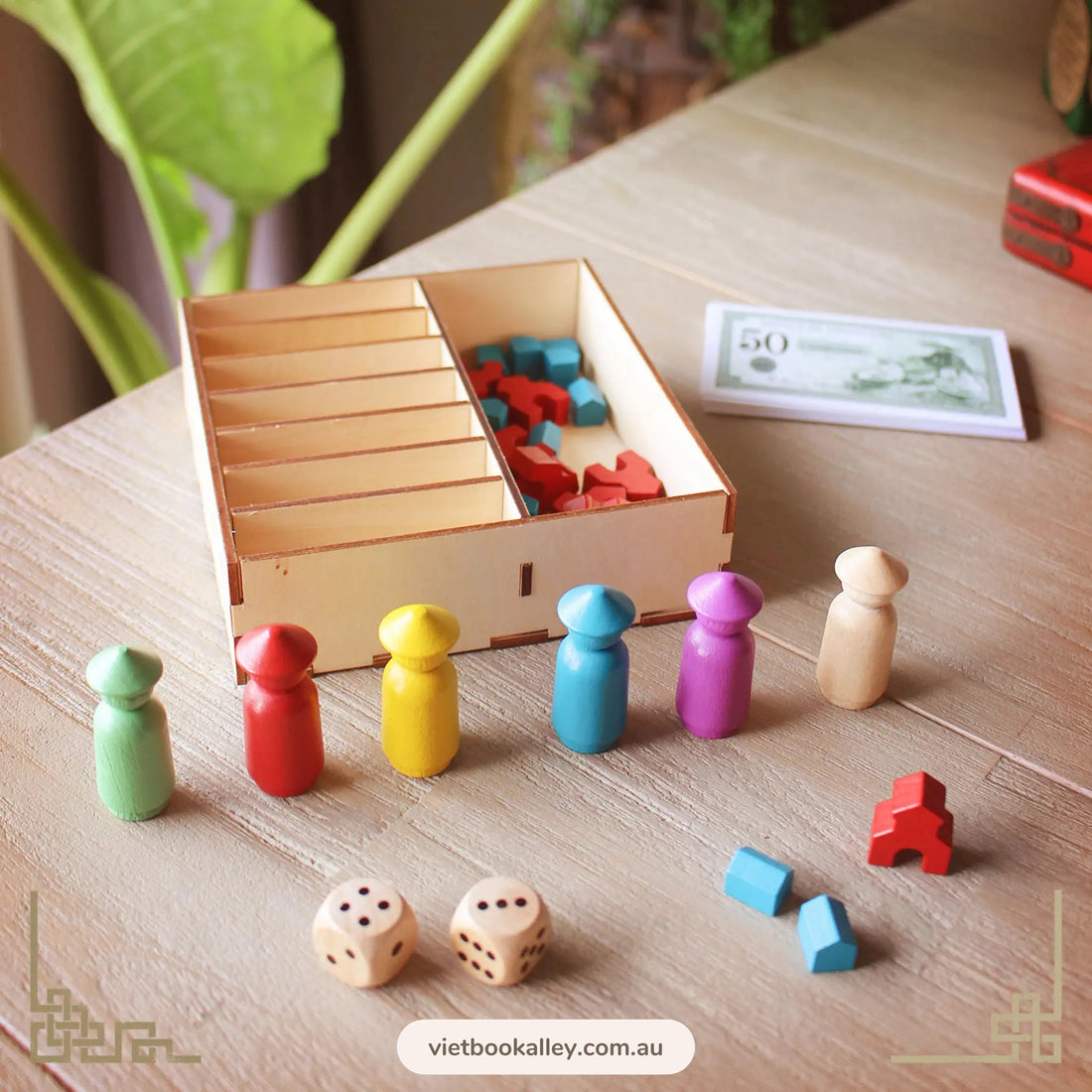 Vintage Saigon Opoly (Board game) - Sách Việt Nam tại Úc – Viet Book Alley