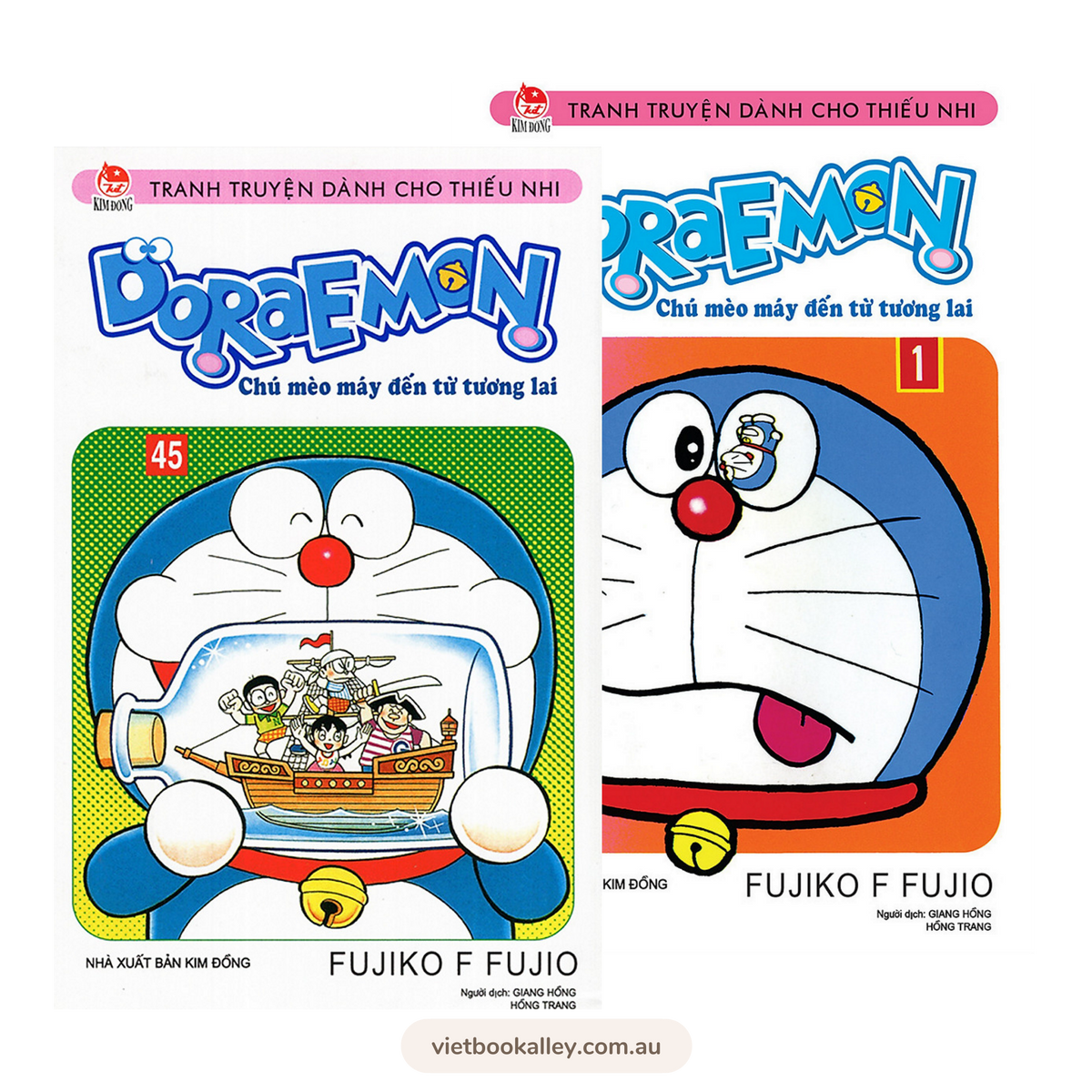 Doraemon Truyện Ngắn (trọn bộ 45 tập) - Fujiko F. Fujio - Sách Việt AU ...